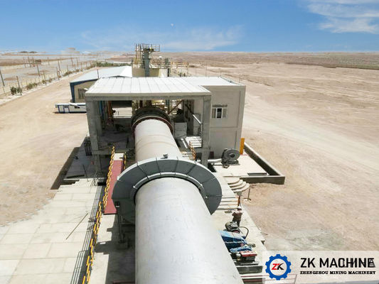 150m Kiln Active Lime production line Sugar Beet Residue Mud Treatment ...