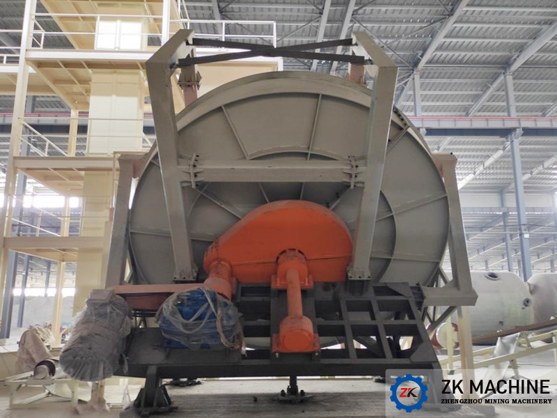 Dia 6m Large Scale Carbon Powder Disc Pelletizer Granulation Machine