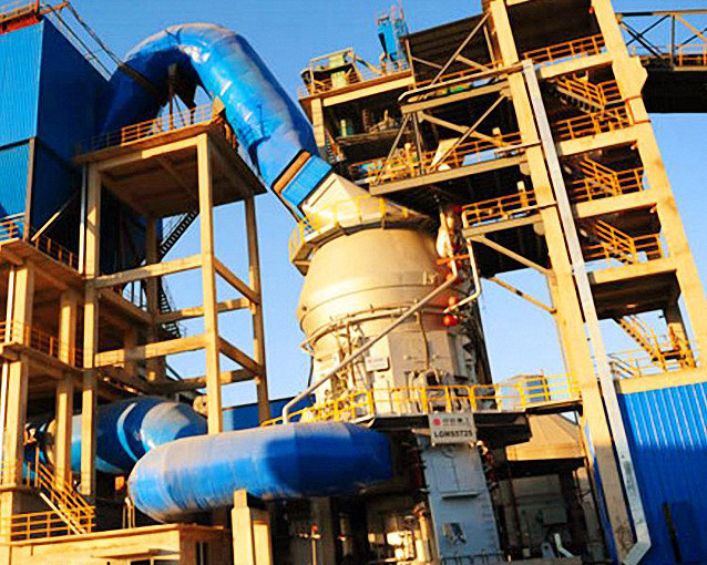 Slag Vertical Grinding Mill Slag Production Line Low Noise Convenient ...