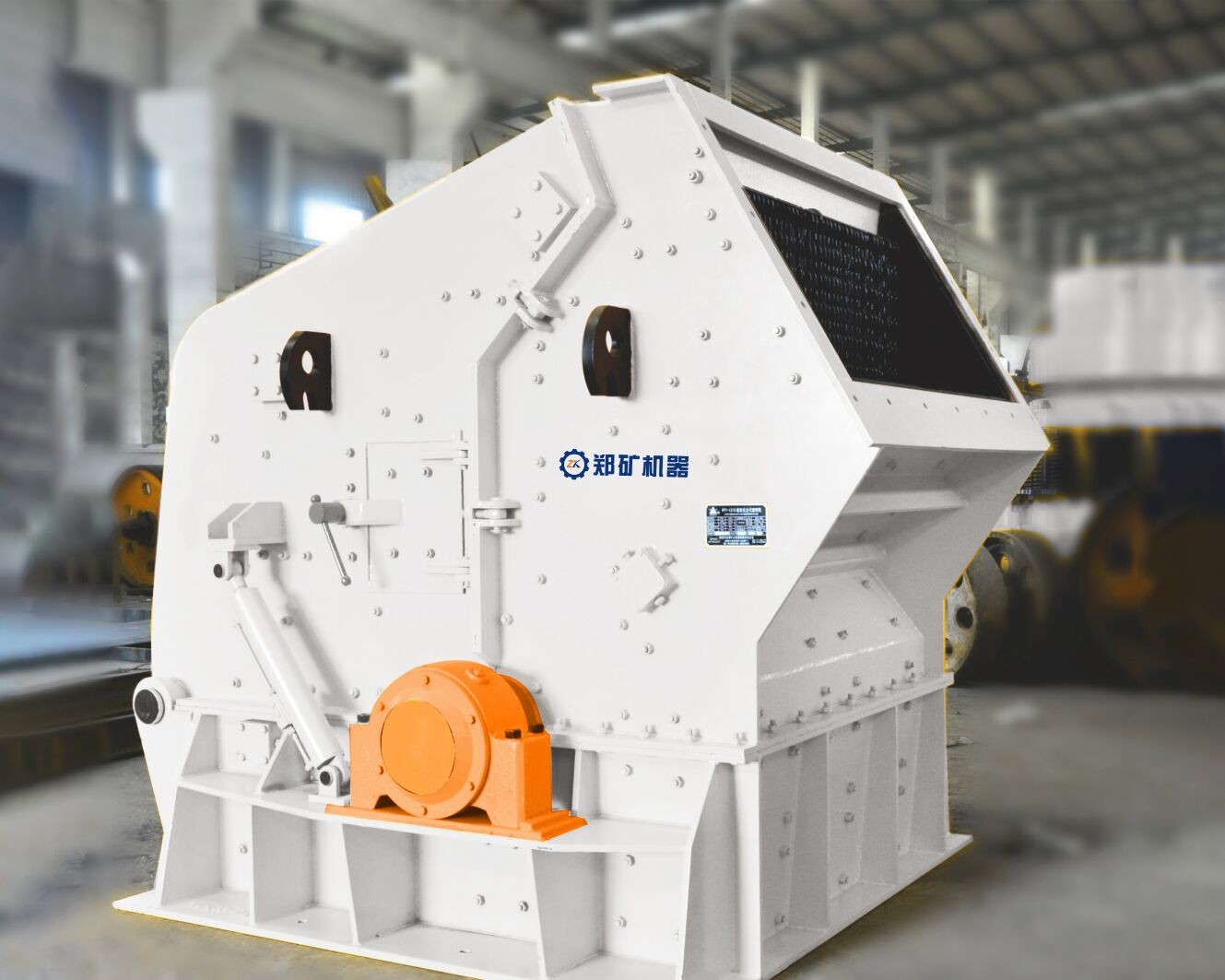 Automatic Limestone Crusher Machine 50-420T/H Good Gravel Particle Shape