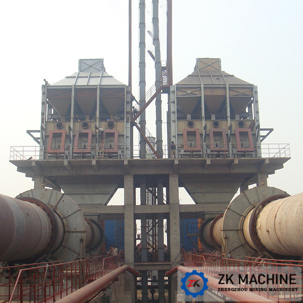 200-800 T/D Calcination Equipment , Small Vertical Preheater For ...