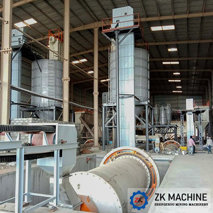 Factory Design Complete Gypsum Powder Production Line / Gypsum Grinding ...