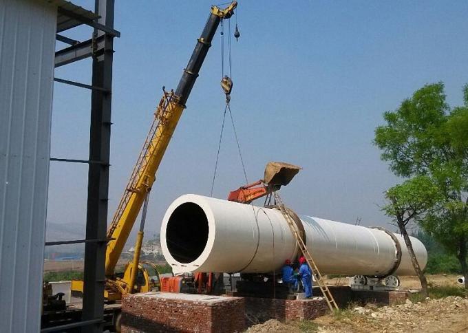 Sludge Fly Ash Coal Powder 35TPH Industrial Rotary Dryer